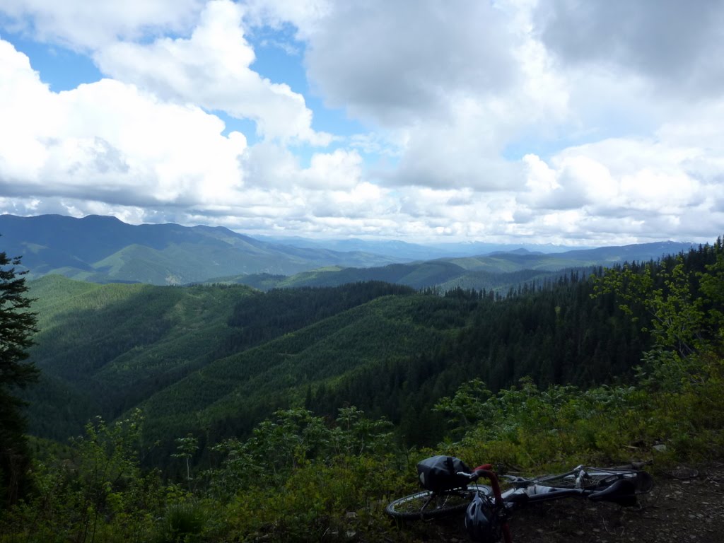 Cycling Spokane: Coeur d' Alene National Forest