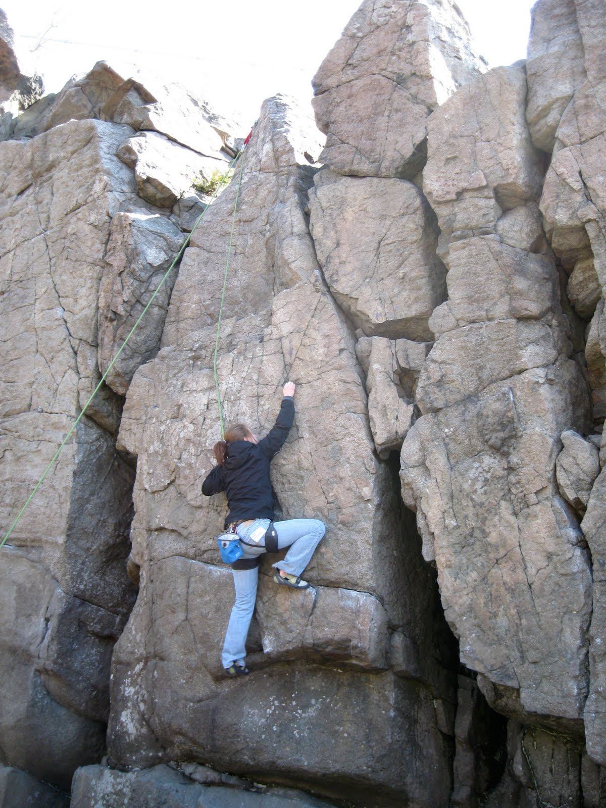 Escalade de rocher au Québec / Quebec rock climbing: miroir / champlain
