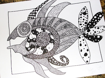 ART LESSONS BY REGINA: REPETITIVE PATTERN ART