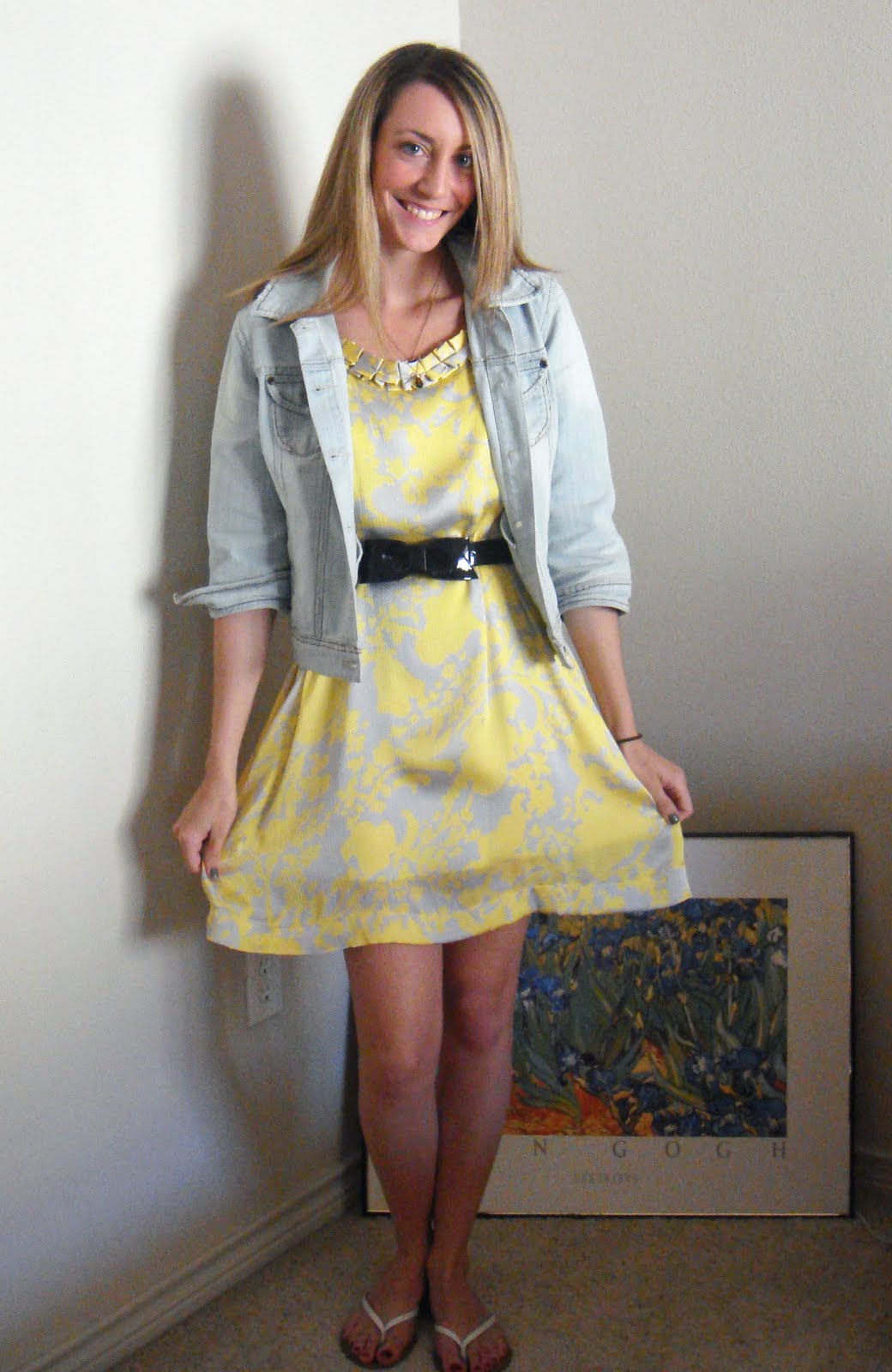 Fetching Fashions: OOTD: Yellow and Grey colorway.