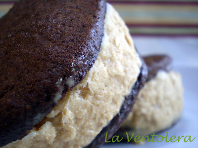 LA VENTOLERA: ALFAJOR HELADO DE DULCE DE LECHE
