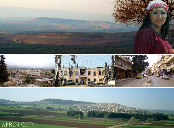AFRIN - city, region and river in Syria.: Afrin City - views of a town ...