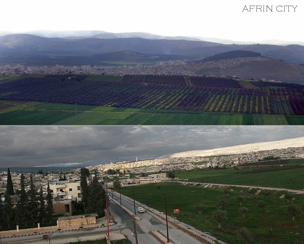 AFRIN - city, region and river in Syria.: Afrin City - views of a town ...