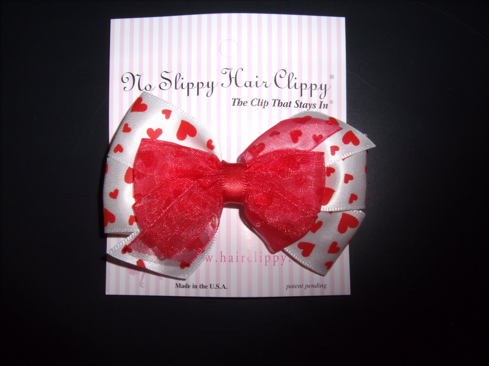 Triangle Mended Little Hearts: No Slippy Hair Clippy Review, eBay ...