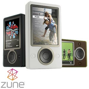 zune mp3 players: history of zune mp3 players