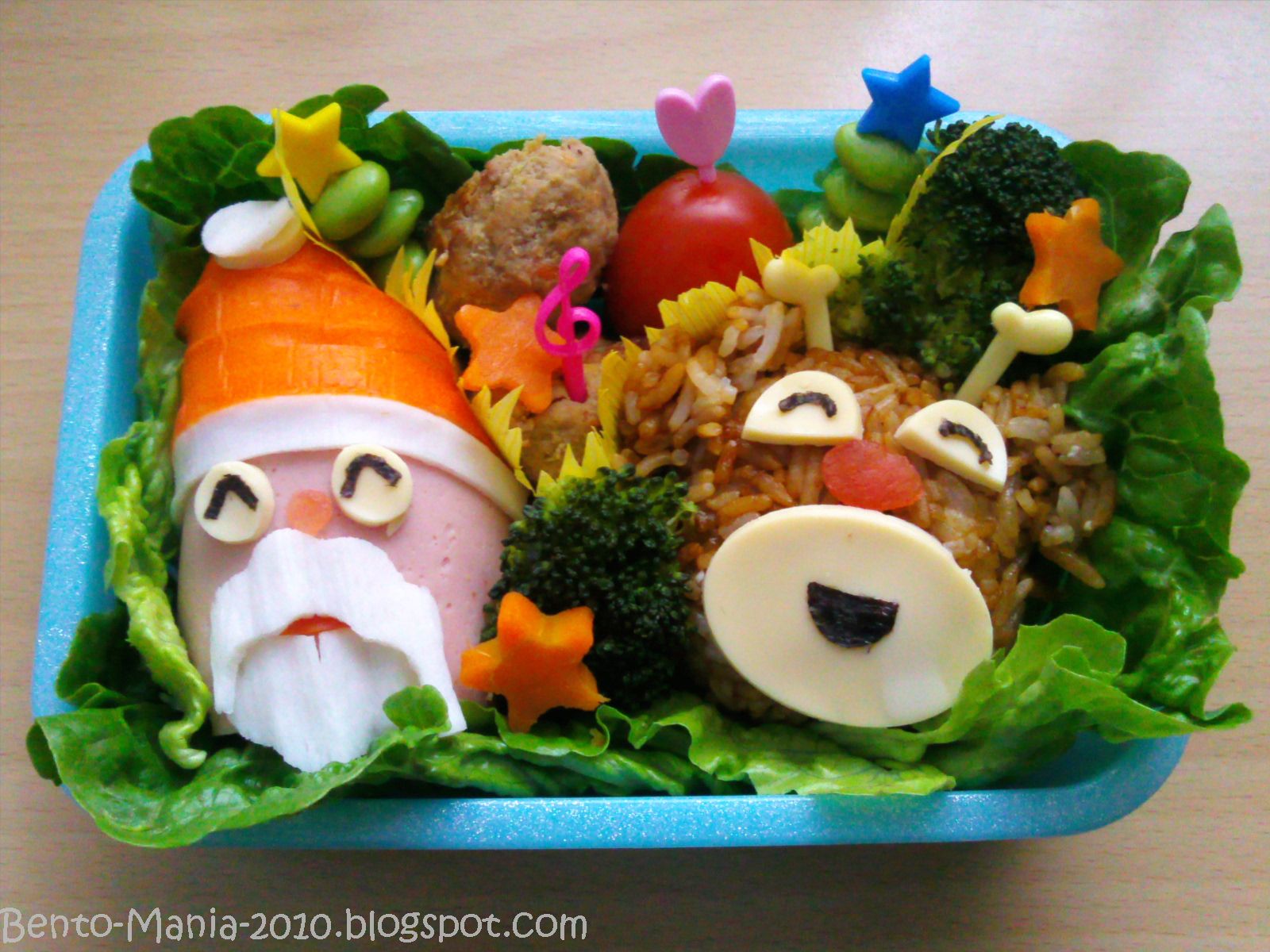 Bento-Mania.....verrückt nach der japanischen Lunch Box: Bento: Santa ...