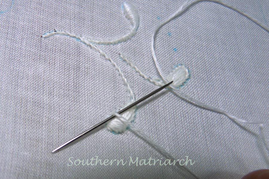 Southern Matriarch: Padded Satin Stitch