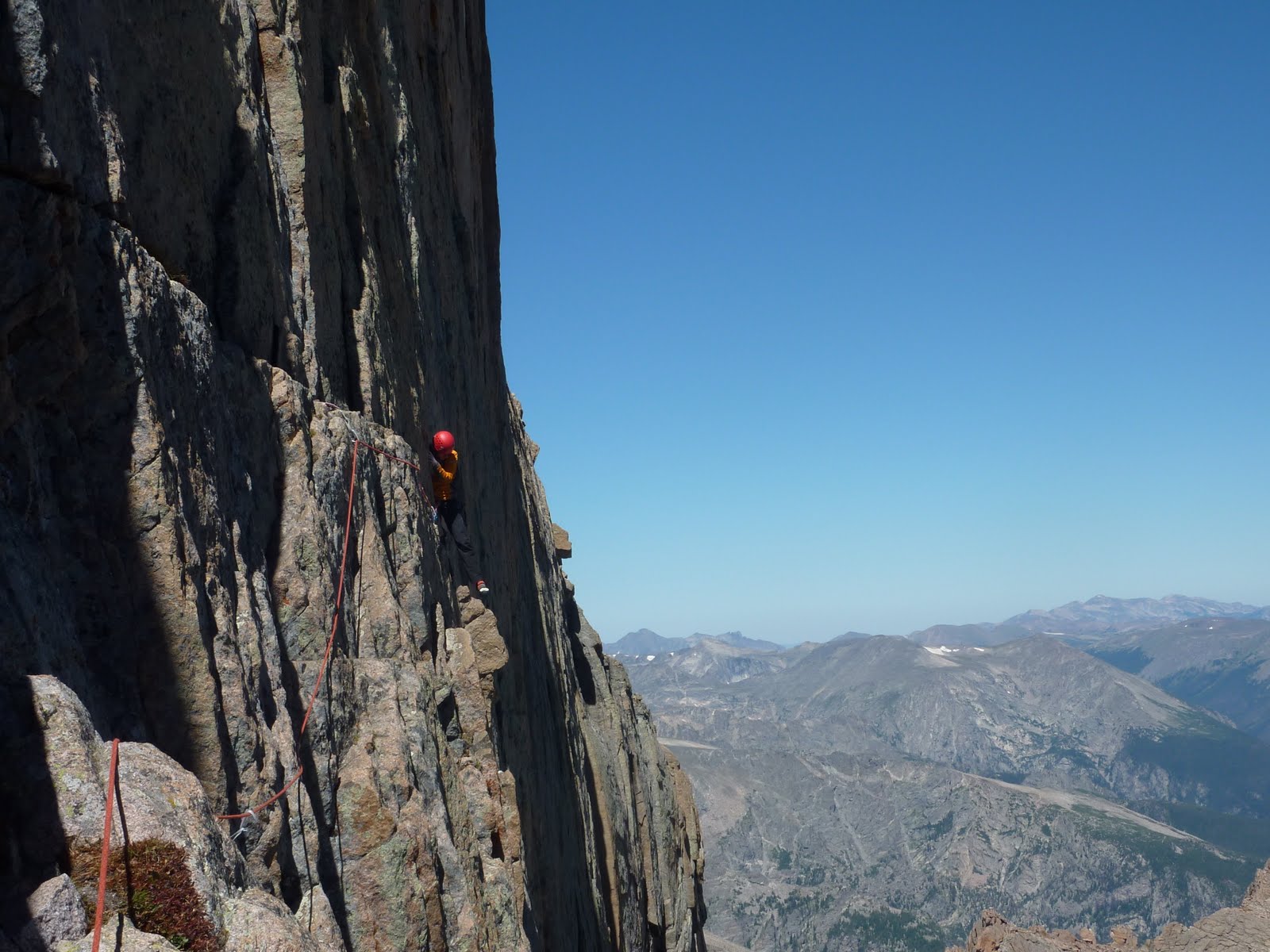 Climbing The Diamond: The Casual Route, Longs Peak, RMNP