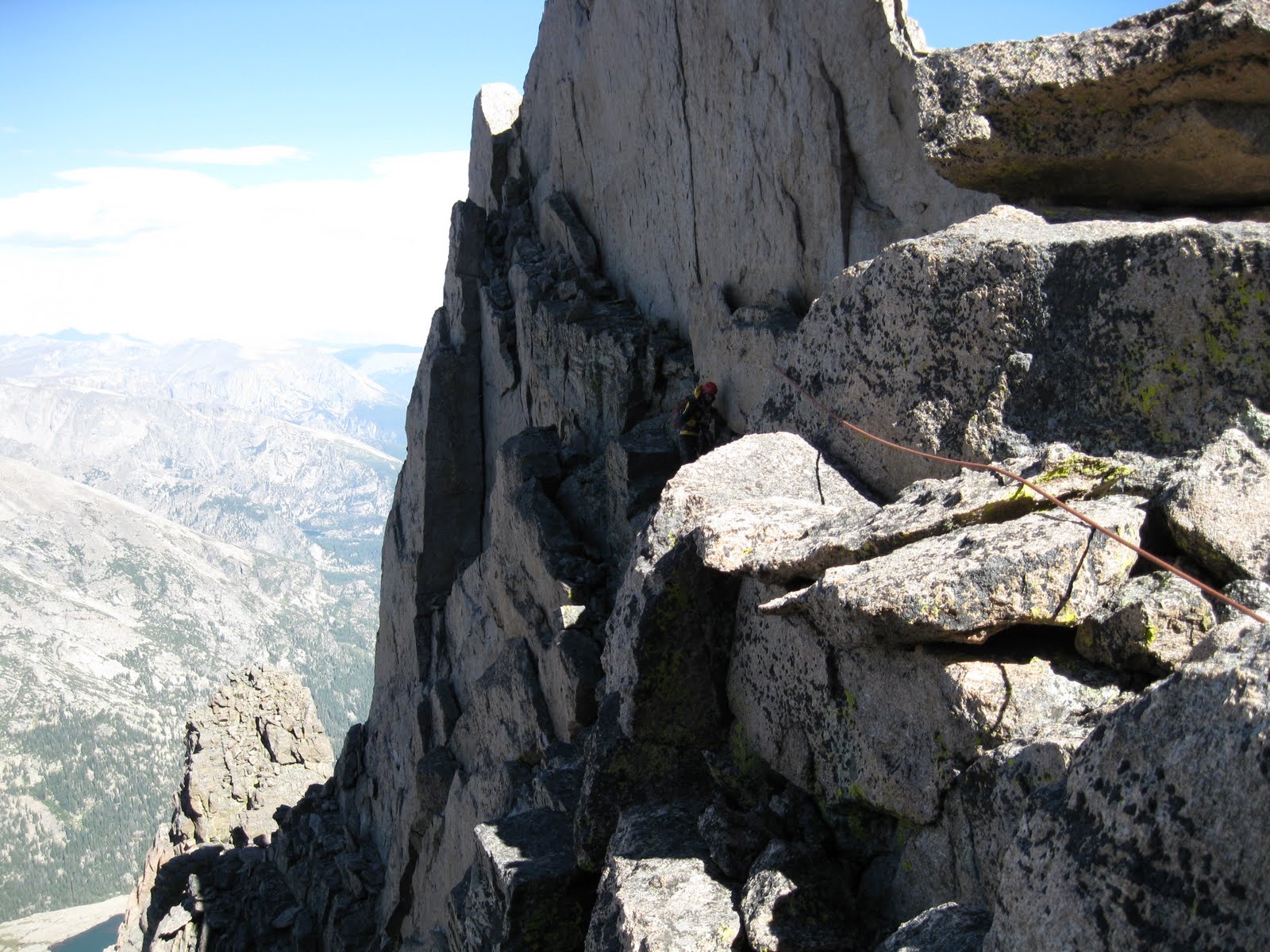 Longs Peak: Keyhole Ridge traverse 5.6 | Colorado Mountain School