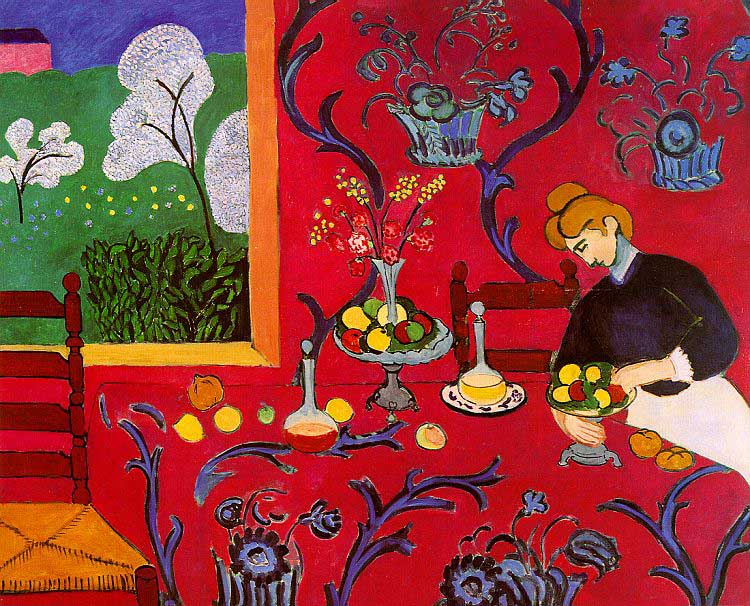 How did henri matisse paint