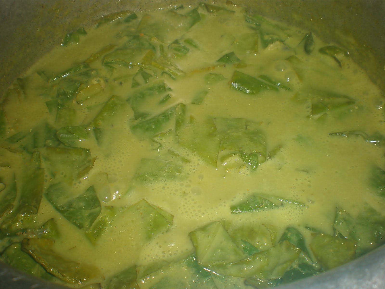 " MyLiFe,MySoul & MyEveryThiNgs ": "Mengkudu Siam Masak Lemak Cili Api"