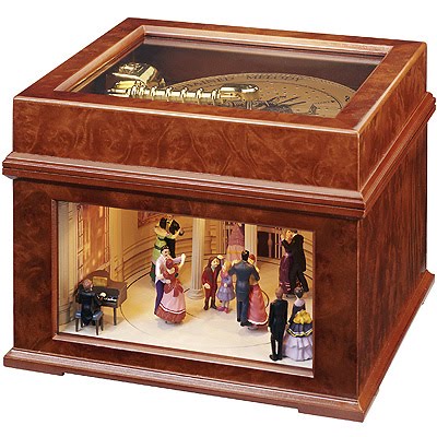 Music News: Fabulous handcrafted wooden music box