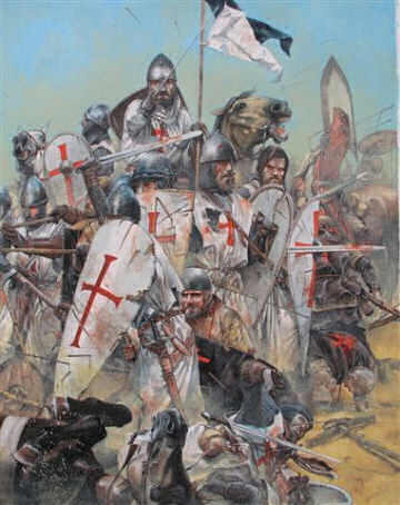 Tu ne cede malis sed contra audentior ito: The Knights Templar