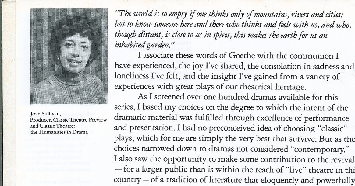 Joan Sullivan Wilson Jeremy Brett