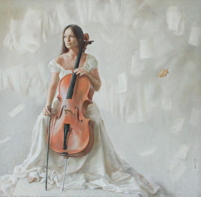 Hindart3: Cello Paintings