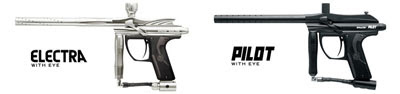 Spyder Paintball Guns: The 2008 Spyder Electra with Eye and Spyder ...