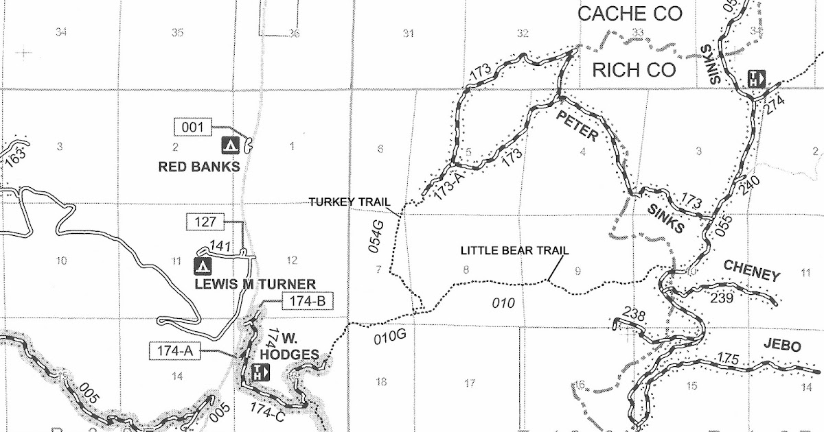 Wasatch national forest map trails : riebadcci