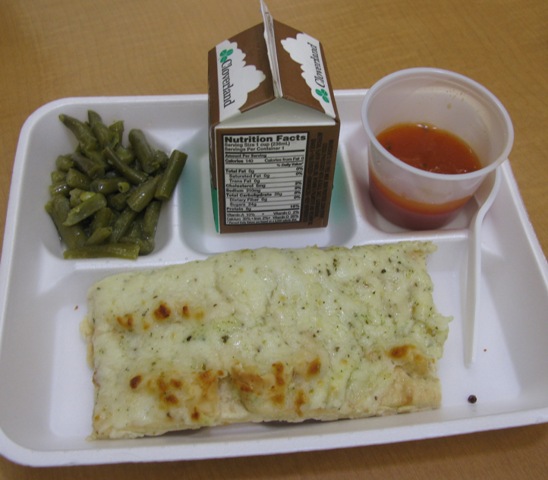 Better D.C. School Food: What's for Lunch: Cheese Bread