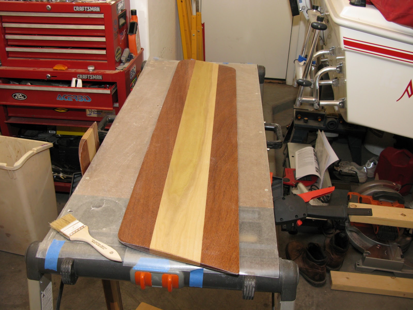 Paper Jet 14 Boat Project: Dagger Board