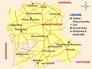Puttaparthy Map