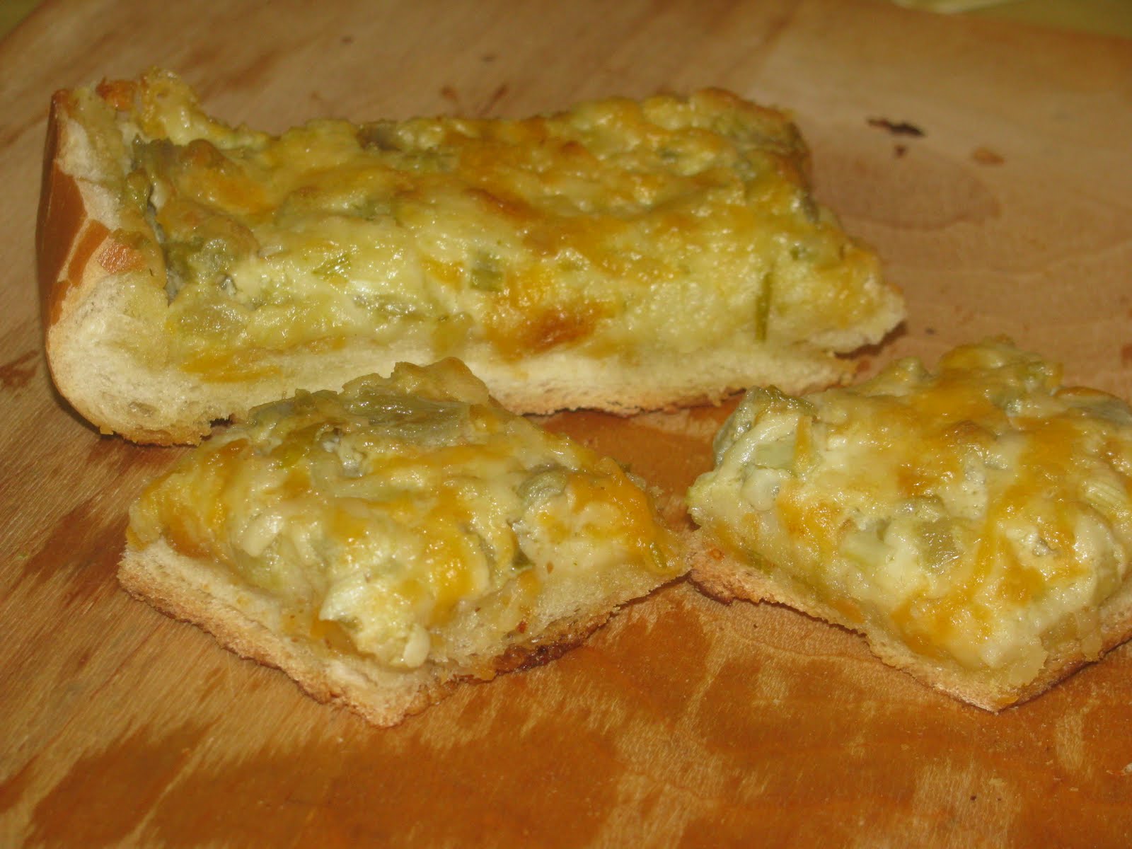 Shamrocks and Shenanigans: Ortega Chili Bread