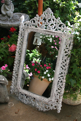 My Romantic Home: My Favorite Mirror Makeover yet!