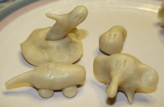 Once Upon a Family: Marzipan sculptures