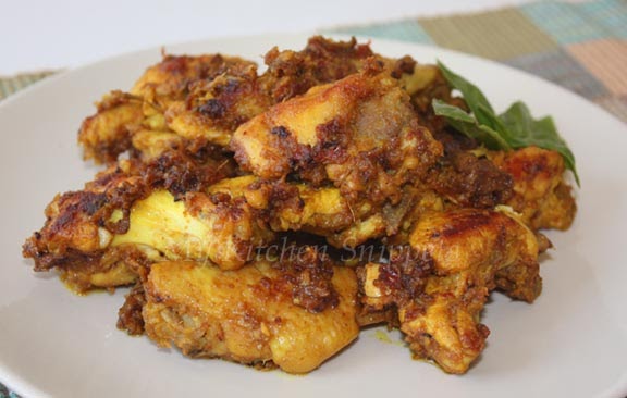 My Kitchen Snippets: Chicken with Spices