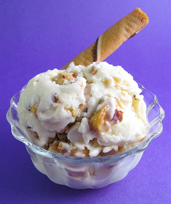 Time to Social-ice! Candied Brazil Nut Ice Cream | Tangled Noodle