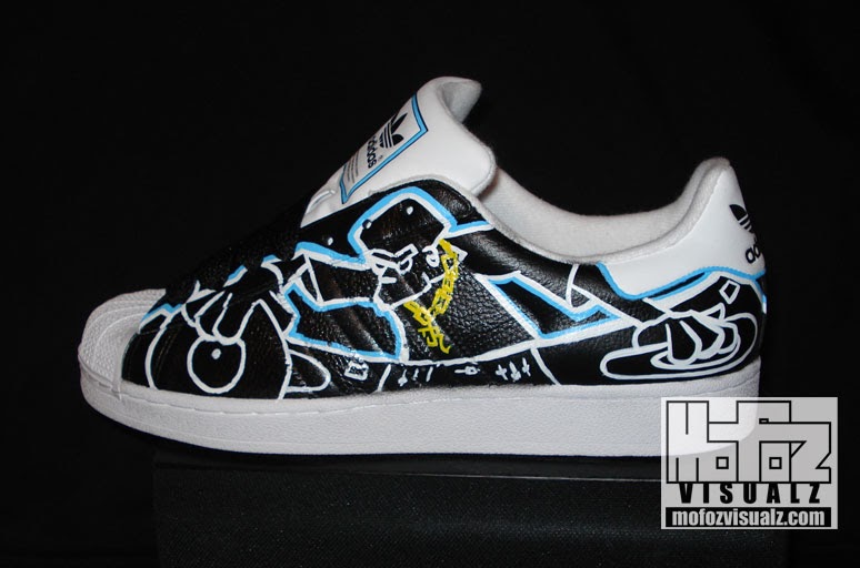 Custom Adidas: Remixed DJ Custom Adidas Shelltoes