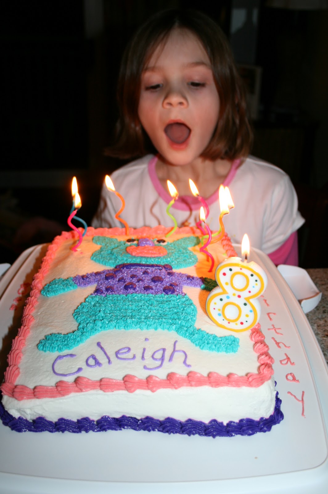 Adventures in Homeschooling: Caleigh's 8th Birthday