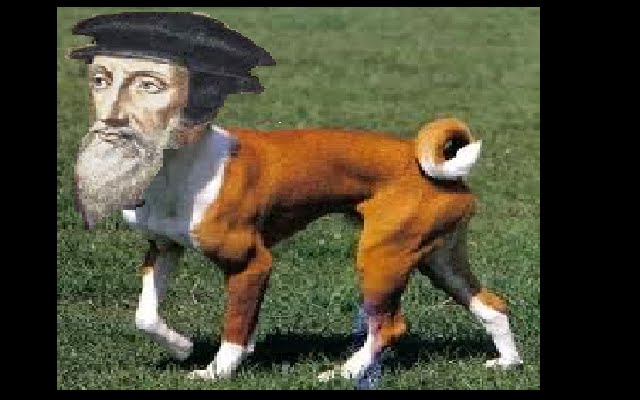 Theology for Breakfast: Vicious Calvinhound Sited
