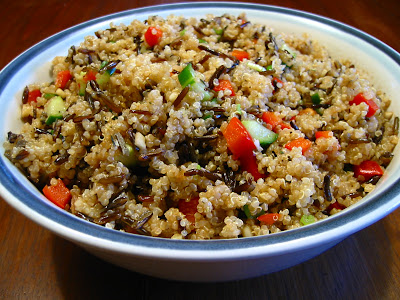 The Savory Notebook: Wild Rice and Quinoa Garden Salad
