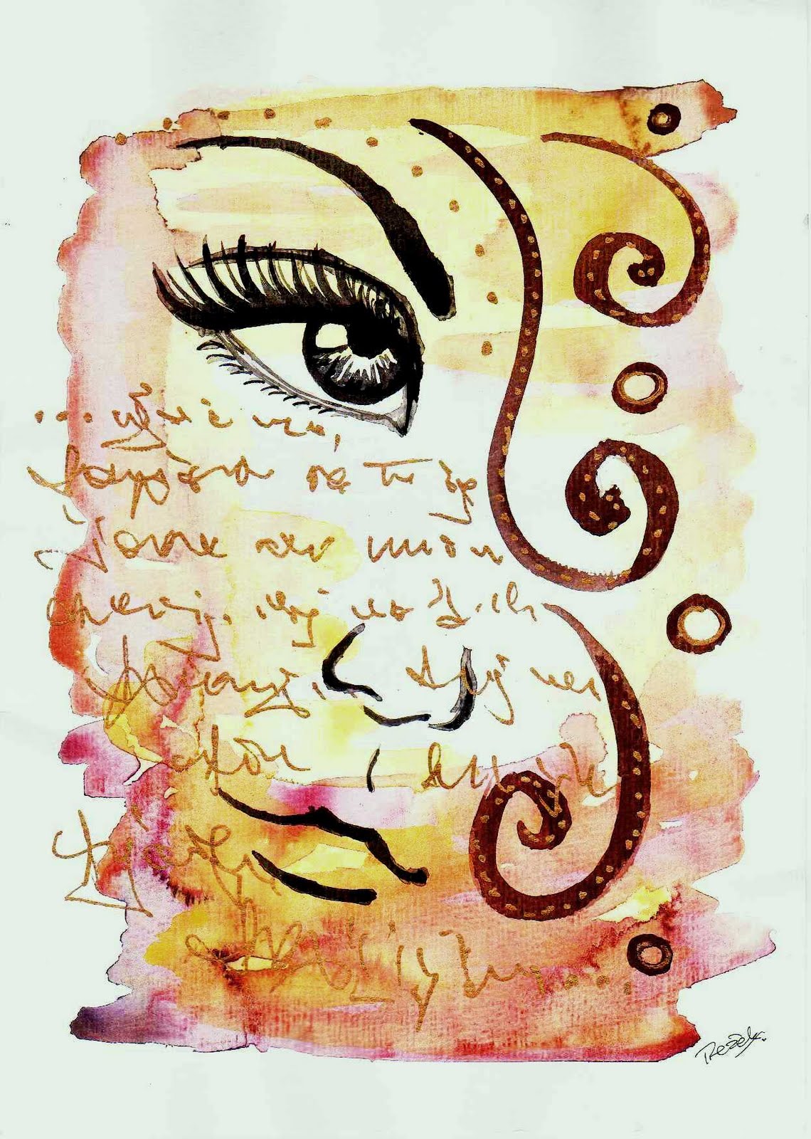 Visual Poetry Mailart Exhibit at Skylab!: Visual Poetry from Ivana Režek