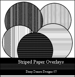 Dizzy Damez Designz: -Stripe Pattern Overlays