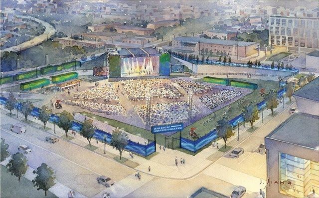 Marquis on Cary Parkway: Raleigh Amphitheater - Summer Music Fun!