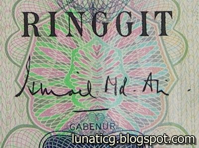 RM500 signed by Ismail Muhammad Ali? | Lunaticg Coin