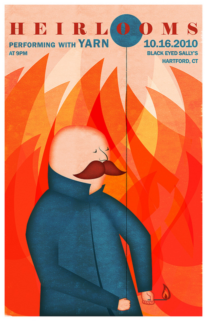 Flyer Goodness: Dandy Posters by Brian Cook