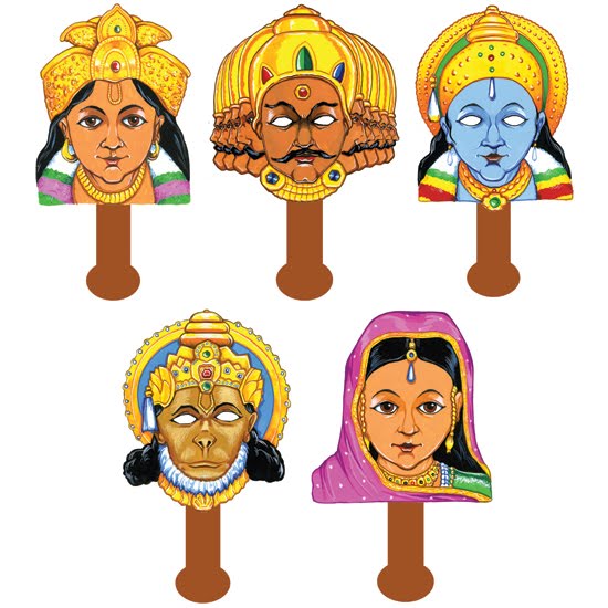 Ram: Rama & Sita Face Masks