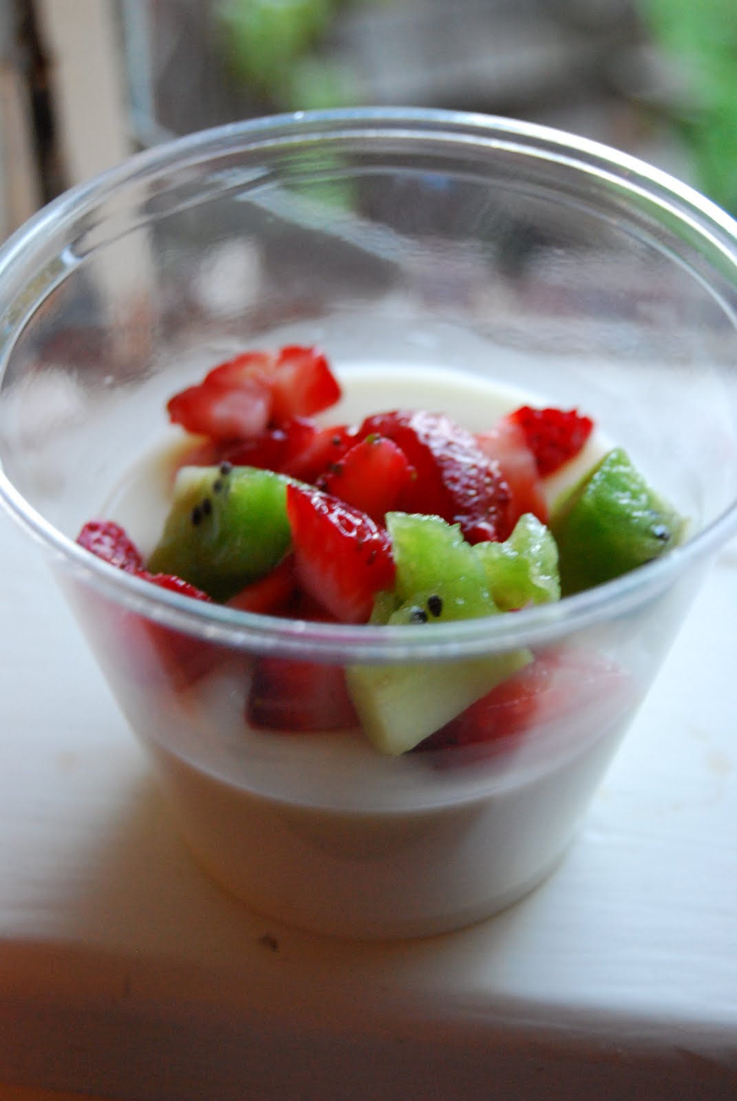 Gather Round Our Table: Russian Creme with Fresh Fruit