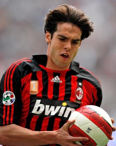 The Best Footballers: Kaka, the international football player of Brazil