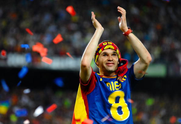 The Best Footballers: Andres Iniesta is a Spanish football midfielder