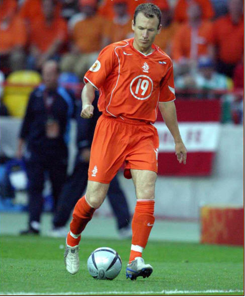 The Best Footballers: Arjen Robben plays as winger football of Netherlands
