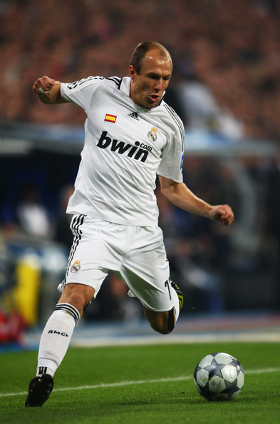 The Best Footballers: Arjen Robben plays as winger football of Netherlands