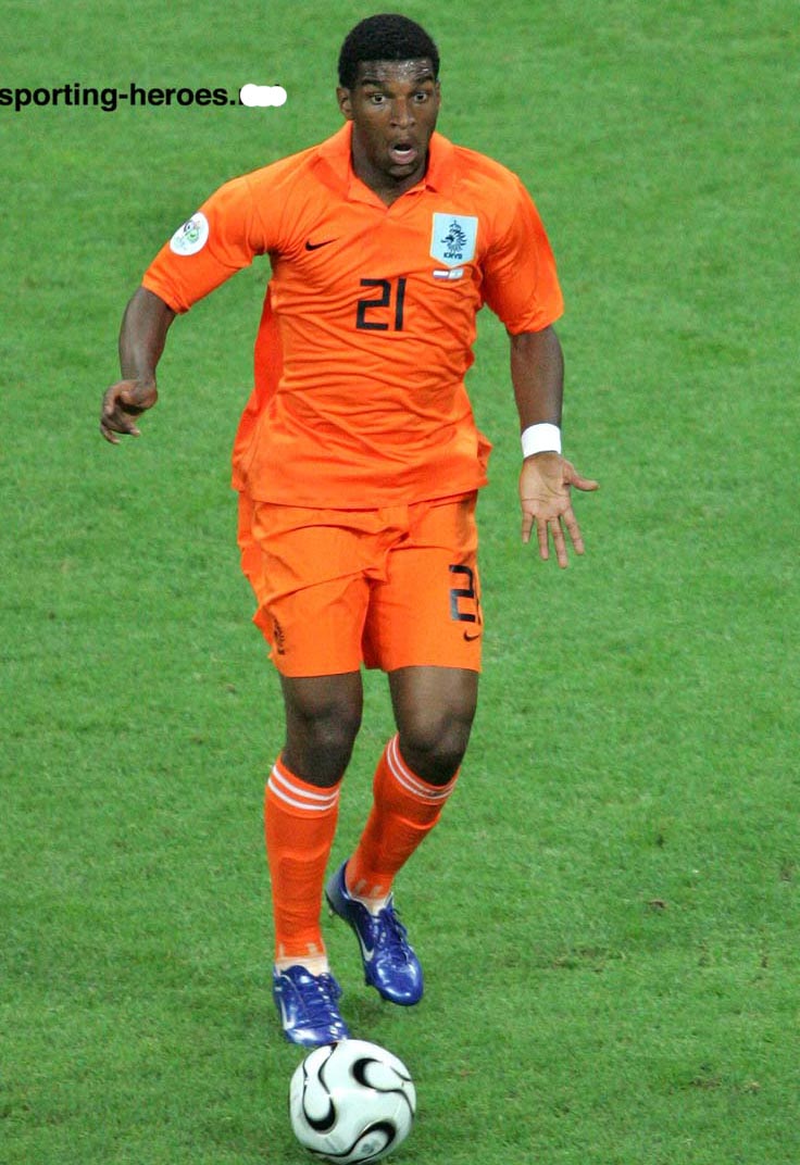 The Best Footballers: Ryan Babel plays as a winger football of Netherlands