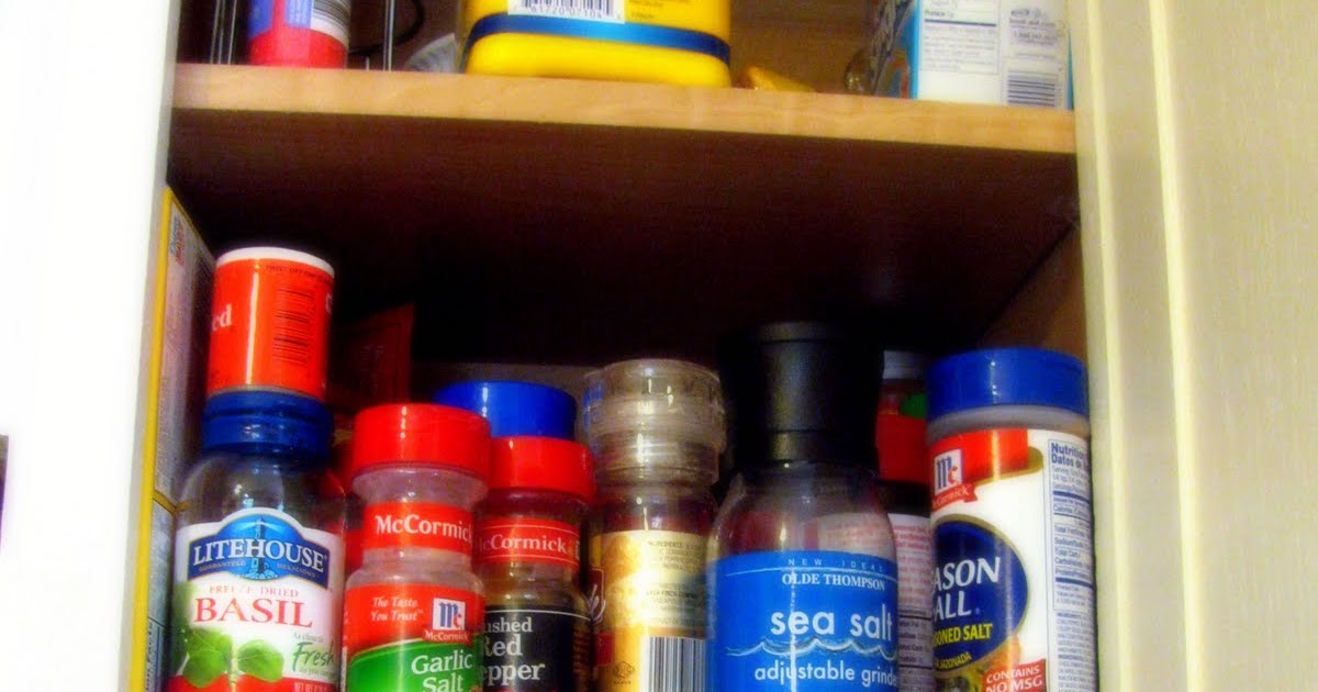 IHeart Organizing: February Featured Space: Kitchen - Spicin' Things Up!