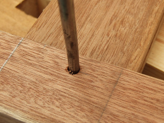 Musings from the Workbench: Draw Bore Bore