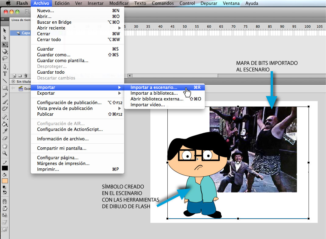 ADVANCE TECHNOLOGY: tutorial clips de pelicula adobe flash
