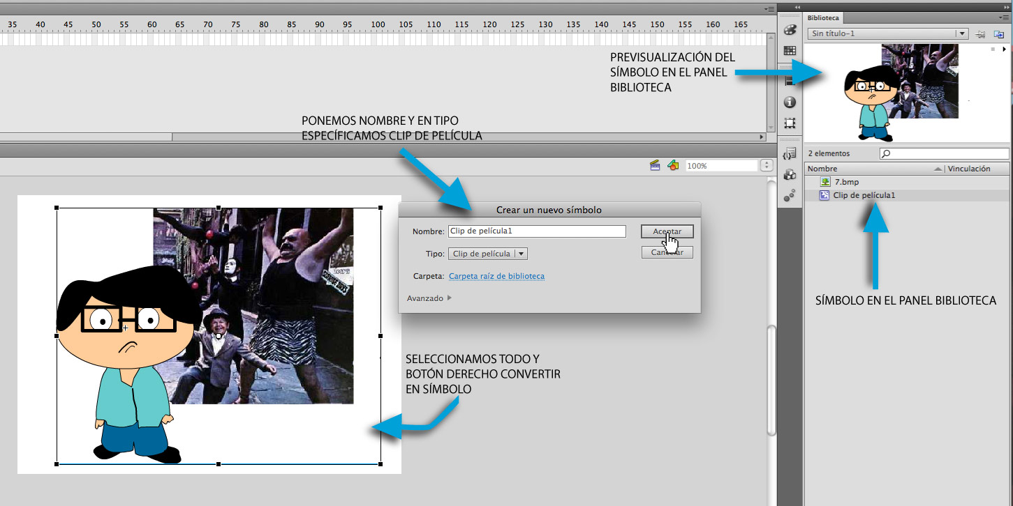 ADVANCE TECHNOLOGY: tutorial clips de pelicula adobe flash