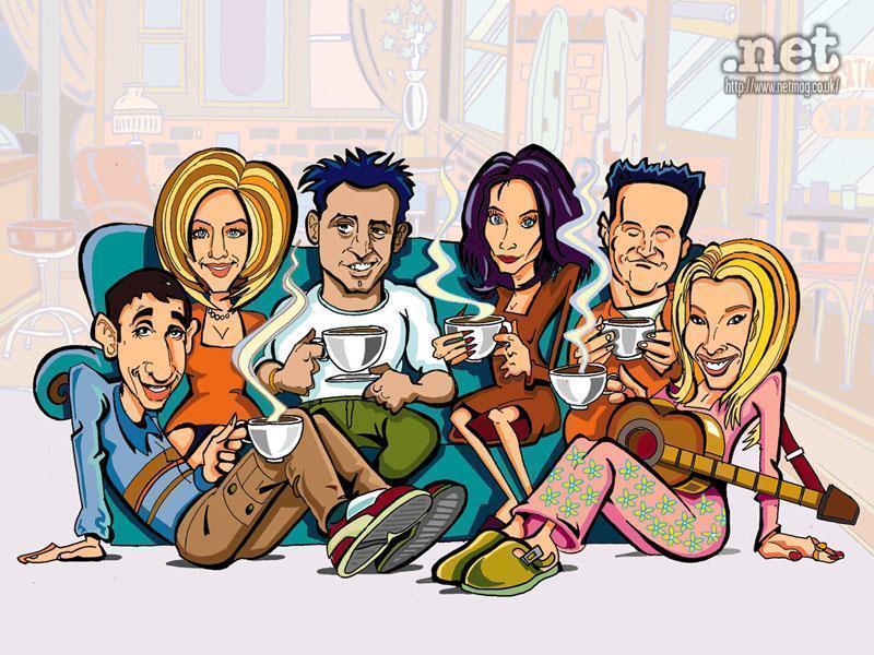 FRIENDS, las serie: TRAMA